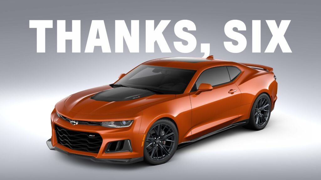 Chevrolet announced the final production of the sixth-generation Camaro ...