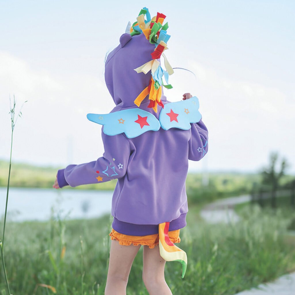 Doodle Pants Introduces the Purple 3D Unicorn Hoodie: A Magical ...